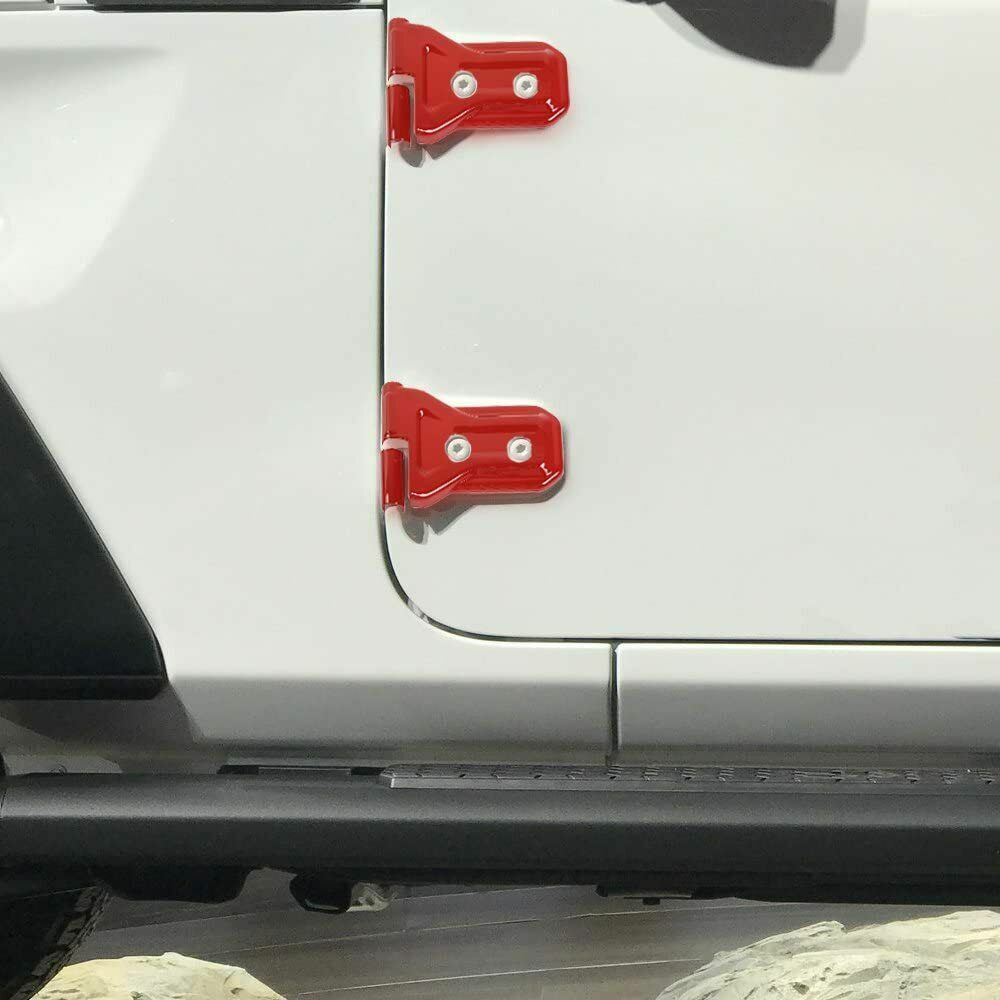 Door Hinge Covers Protector Kit Fits 07+ Jeep Wrangler Accessories JK ...