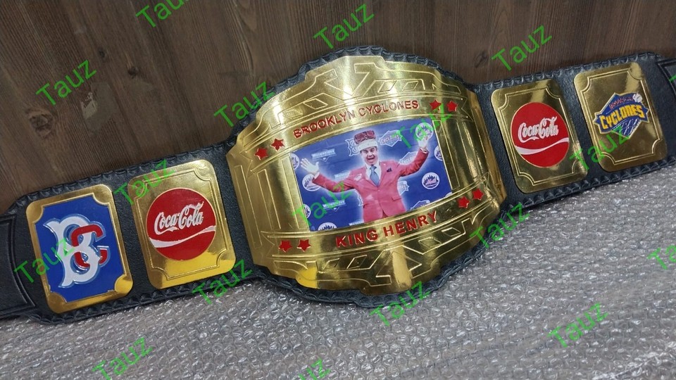 Custom Made championship belt Brass plates real leather | eBay