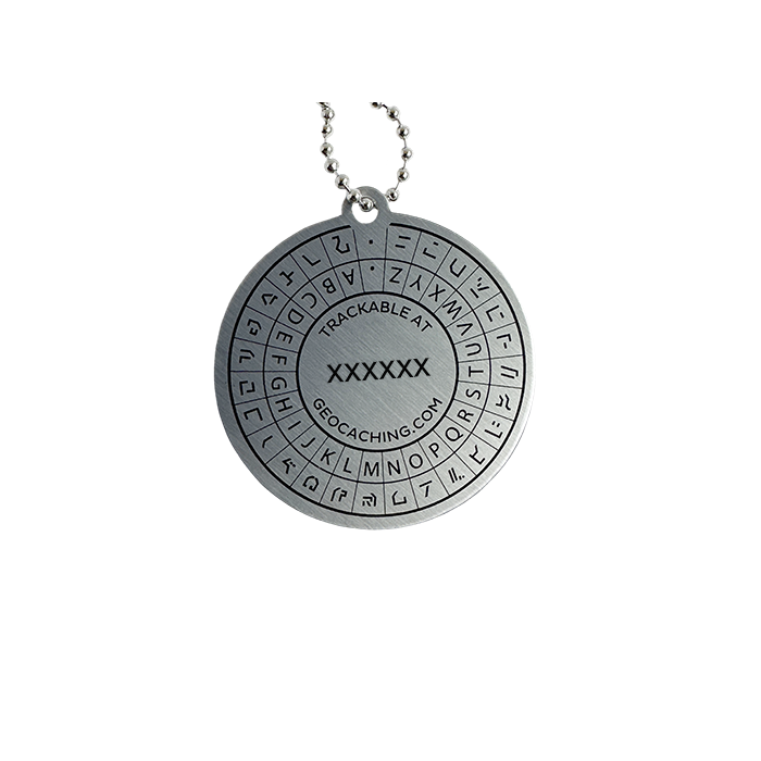 Cosmic Quest Decoder TravelTag Geocaching Tb Trackable Anhänger TB ...