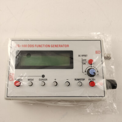 Function Generator FG‑100 DDS Function Generator Sine Frequency 1HZ ...