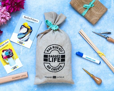 Rag Rug Bouquet Kit - Everlasting Flowers - Beginners - Ragged Life | eBay