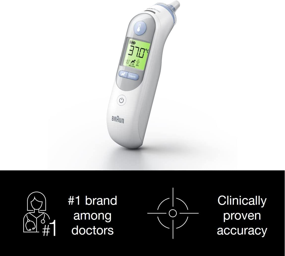 Thermoscan 7 Ear Thermometer Age Precision Professional Infrared ...