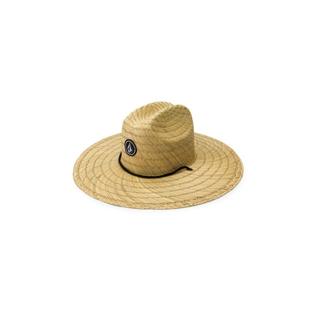 Volcom Quarter Straw Hat D5521702 Natural Size Small/medium for sale ...