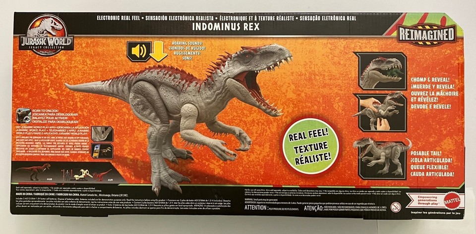 "Jurassic World" Indominus Rex - Reimagined, Legacy Target Mattel New ...