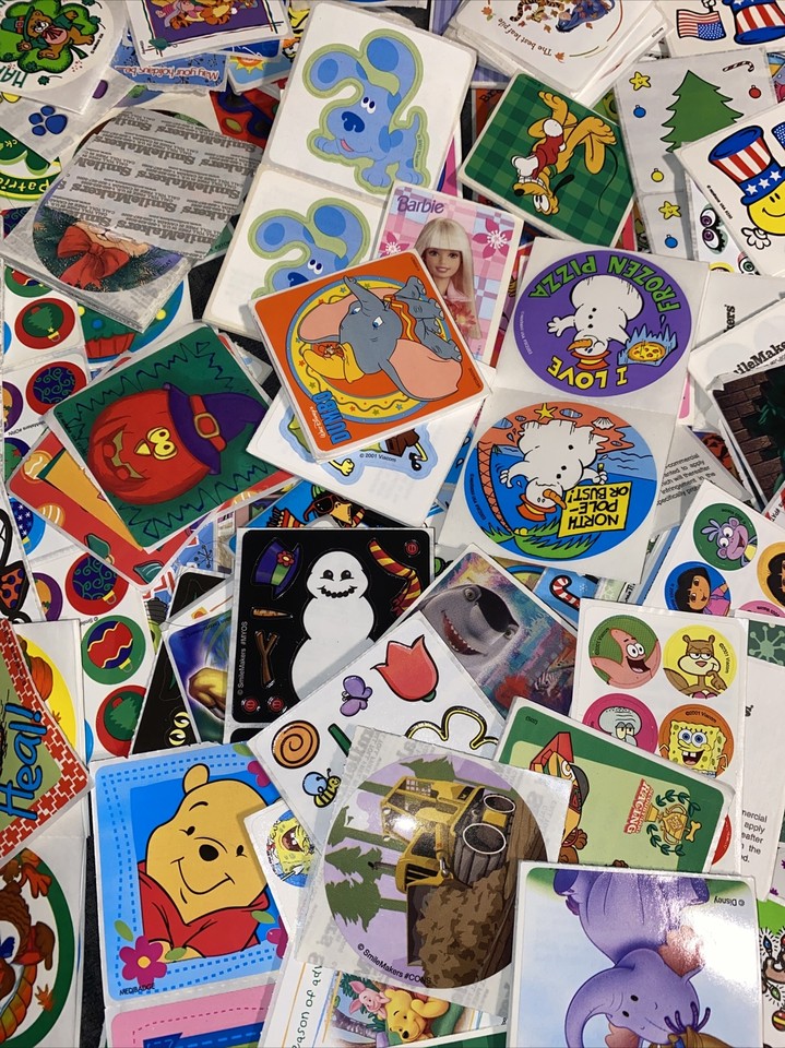 Vtg/Modern Sticker Club Doctor Office Stickers Random Surprise Lot ...