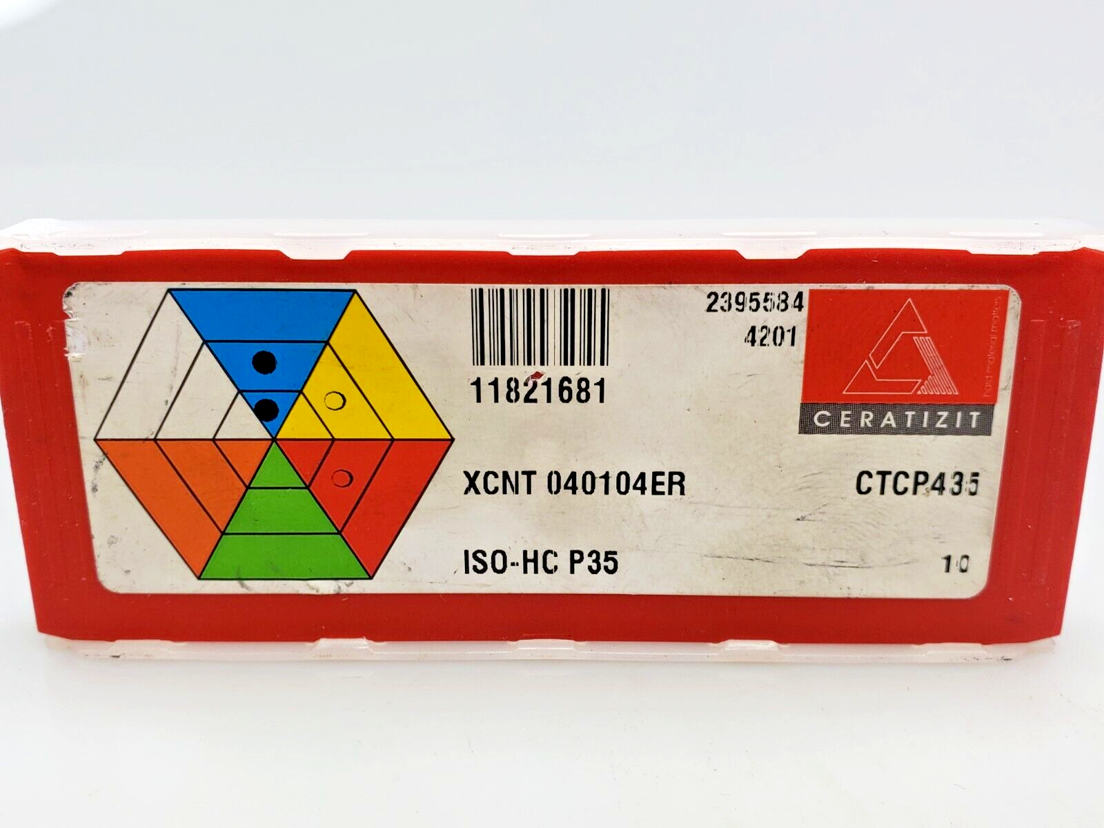 Ceratizit XCNT 040104ER CTCP435 Carbide Milling Inserts (Box of 8) | eBay