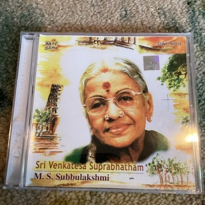 Sri Venkatesa Suprabhatham - M S Subbulakshmi (Audio CD 2005) CDNF ...