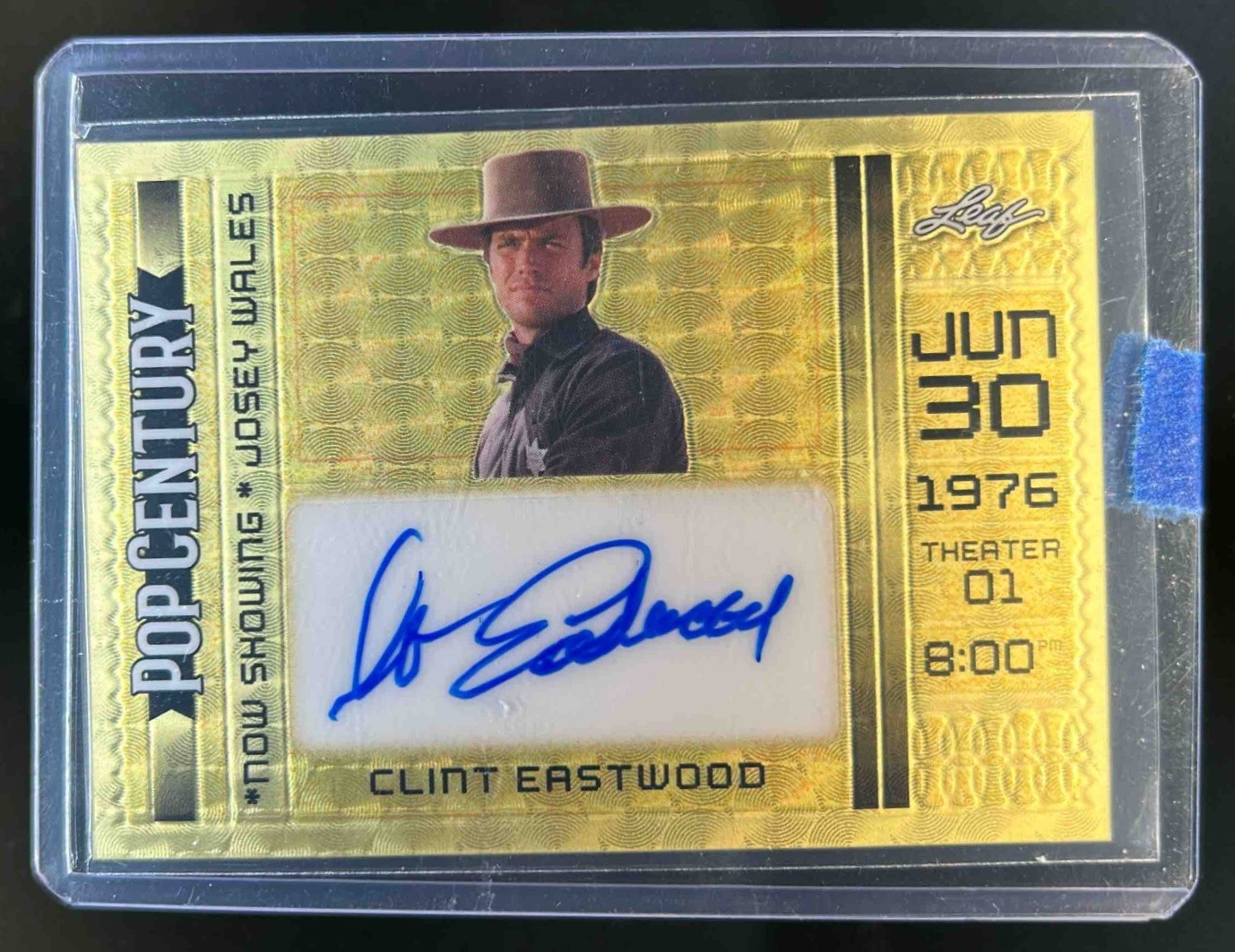 Clint Eastwood 2024 Leaf Metal Pop Century #NS-CE2 Now Showing ...