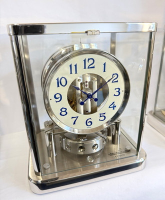 Zz Jaeger LeCoultre ATMOS Classique Uhr Kaliber 560 rhodiniert, OVP und ...