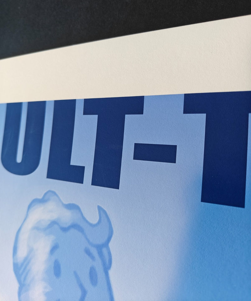 Fallout Vault Tec Well Be There Lithograph Print Poster Rare ...