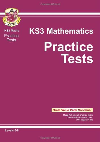 KS3 Maths Practice Tests by Parsons New 9781847622556 Fast Free ...