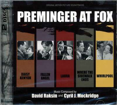 David Raksin "PREMINGER AT FOX" 5 film scores 1000 Ltd Ed. 2CD sold out ...
