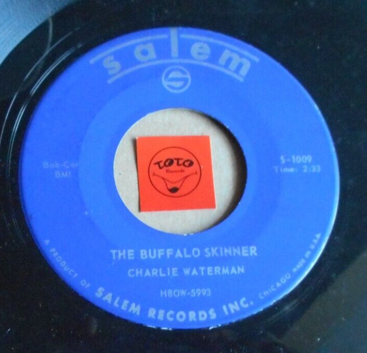 Charlie Waterman - The Buffalo Skinner St.James Infirmary | eBay