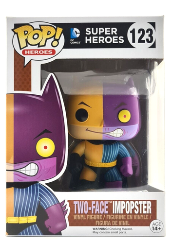 Funko Pop Two-Face Impopster # 123 Batman DC Super Heroes Vinyl Figure ...