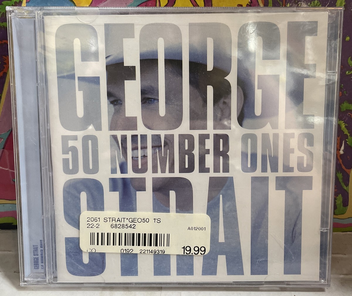 George Strait 50 Number Ones GEORGE STRAIT 10 MEGA LOT: 50 #1,