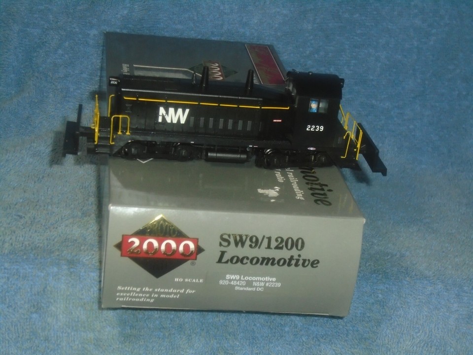 PROTO 2000 LIMITED EDITION HO SCALE #920-48420 SW9/1200 LOCOMOTIVE N&W ...