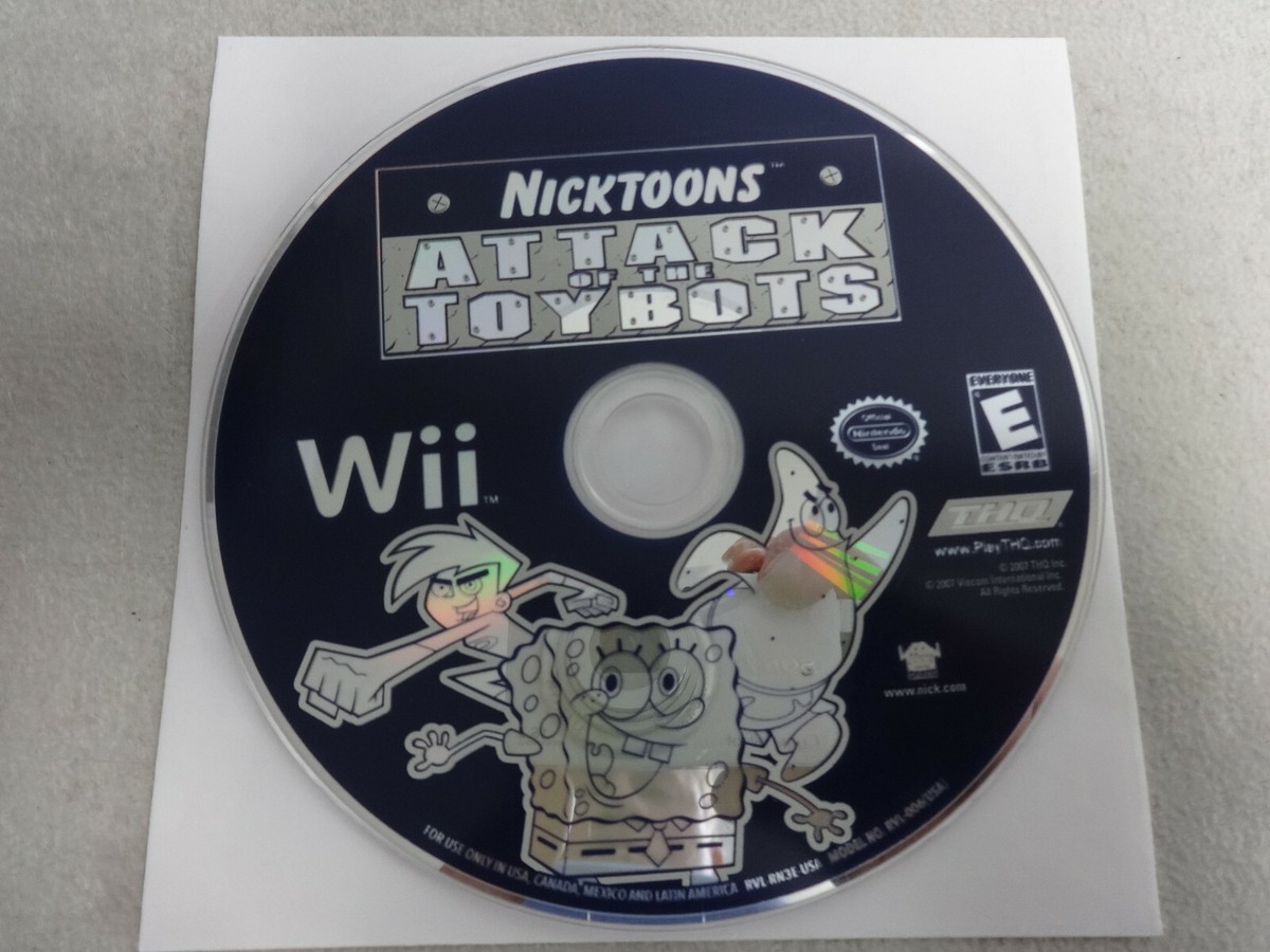 Nicktoons Attack Of The Toybots Wii