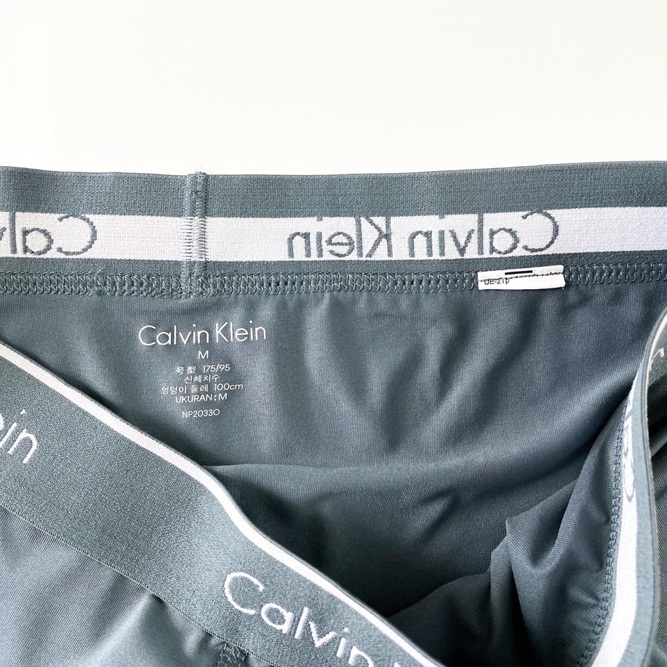 CALVIN KLEIN Men's Boxer Briefs 2x Pack Microfibre Underwear NP2033O ...