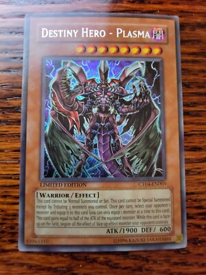 MP - Destiny Hero - Plasma - CT04-EN003 - Secret Rare - Limited Edition ...