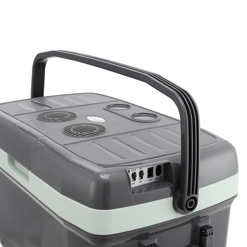 Large Electric 45 Litre Cooler Cool Box Warm Box Freezer Camping Travel ...