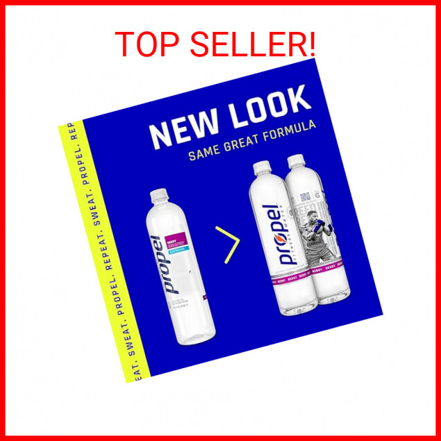 Propel, Watermelon, Zero Calorie Sports Drinking Water 16.9oz, 12 pack ...