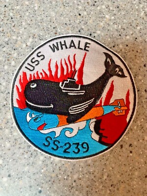 USS Whale SS-239 Submarine Patch 5 inch ** | eBay