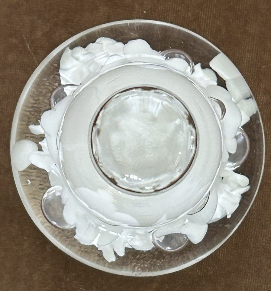 Maude & Bob St Clair ~ Hand Blown Art Glass Bell Shaped Paperweight ...