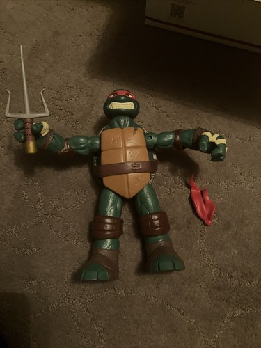 TMNT Battle Storage Shell Raphael 10.5" Action Figure ~ Playmates Toys ...