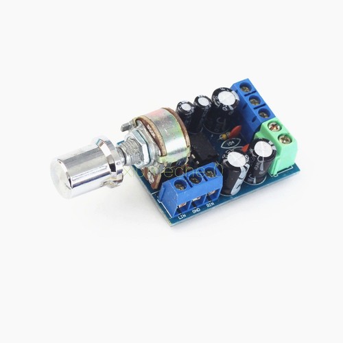 TDA2822M Mini 2.0 Channel 1W×2 Stereo Audio Power Amplifier Board DC 5V ...