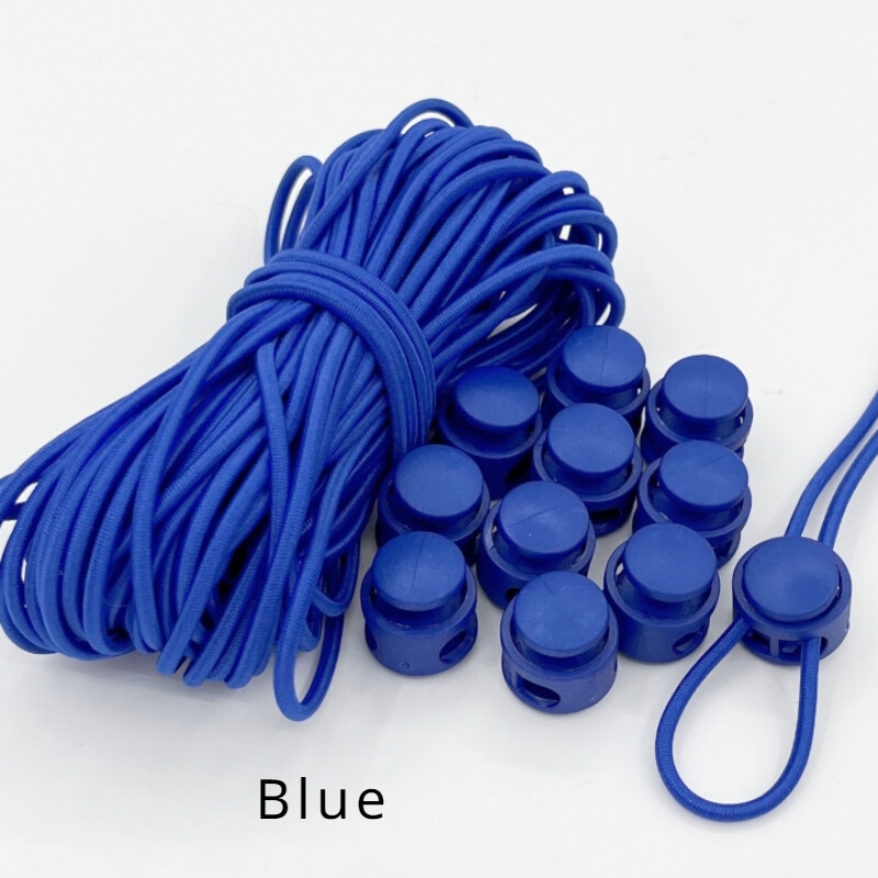 Spring Cord Lock End Stopper Fastener Adjustment Elastic Band ...