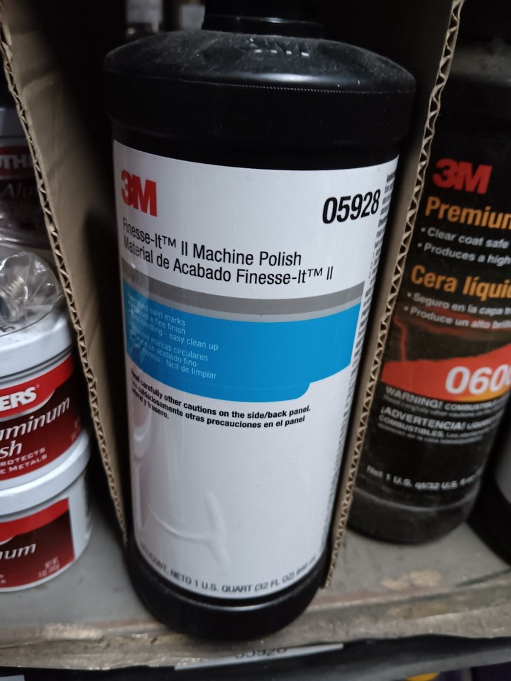 3M 05928 Finesse-it II Machine Polish (Quart) | eBay