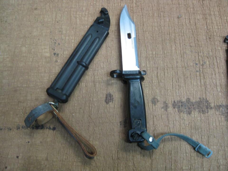 East German M74 Type 2 Bayonet with scabbard matching numbers | eBay