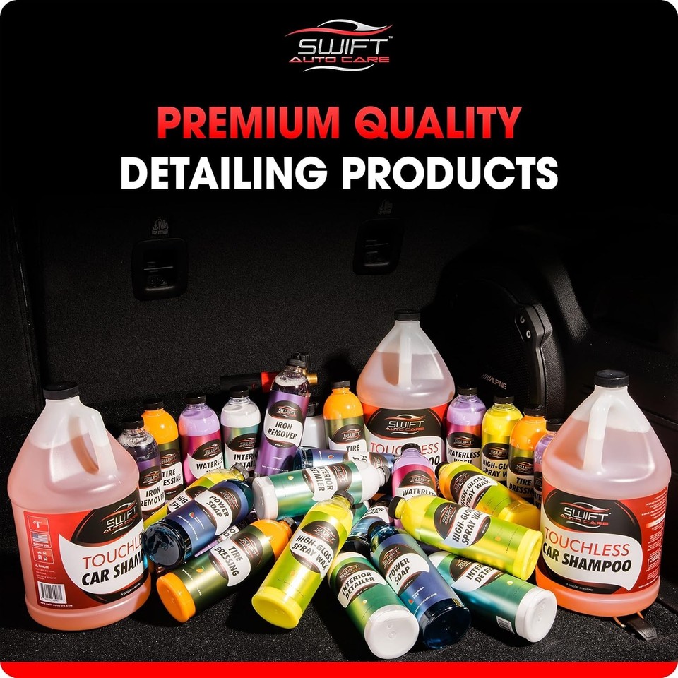 Foam Ceramic Wax 1 Gallon - Touchless SiO2 Hydrophobic Protection, Car ...