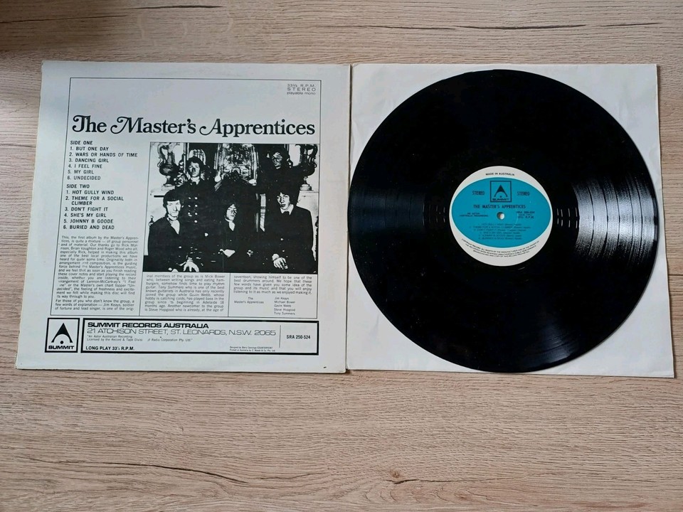 Lp/Vinyl Rhythm&Blues/The Master's Apprentices - The Master's Apprentices | eBay.de