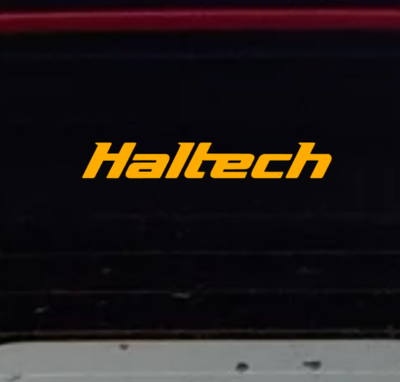 2x Haltech ECU Windshield Windscreen Laptop Sticker Decal 100mm | eBay