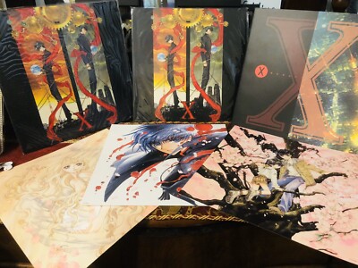 Laserdisc Box Set 1996 X The Movie BEAL-995 Japan Anime Laser Disc Art ...