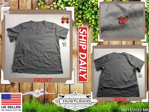 Official Walgreens Pharmacy Employee Work Uniform SCRUB Shirt Men LARGE ...