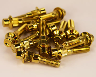 20 x Gold Split Rim Bolts for Split Rims M7 x 1.5 24mm | eBay