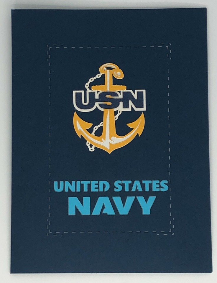 US Navy 3D Pop Up Card MIlitary Ship Sea Sailor Carrier Port Naval ...