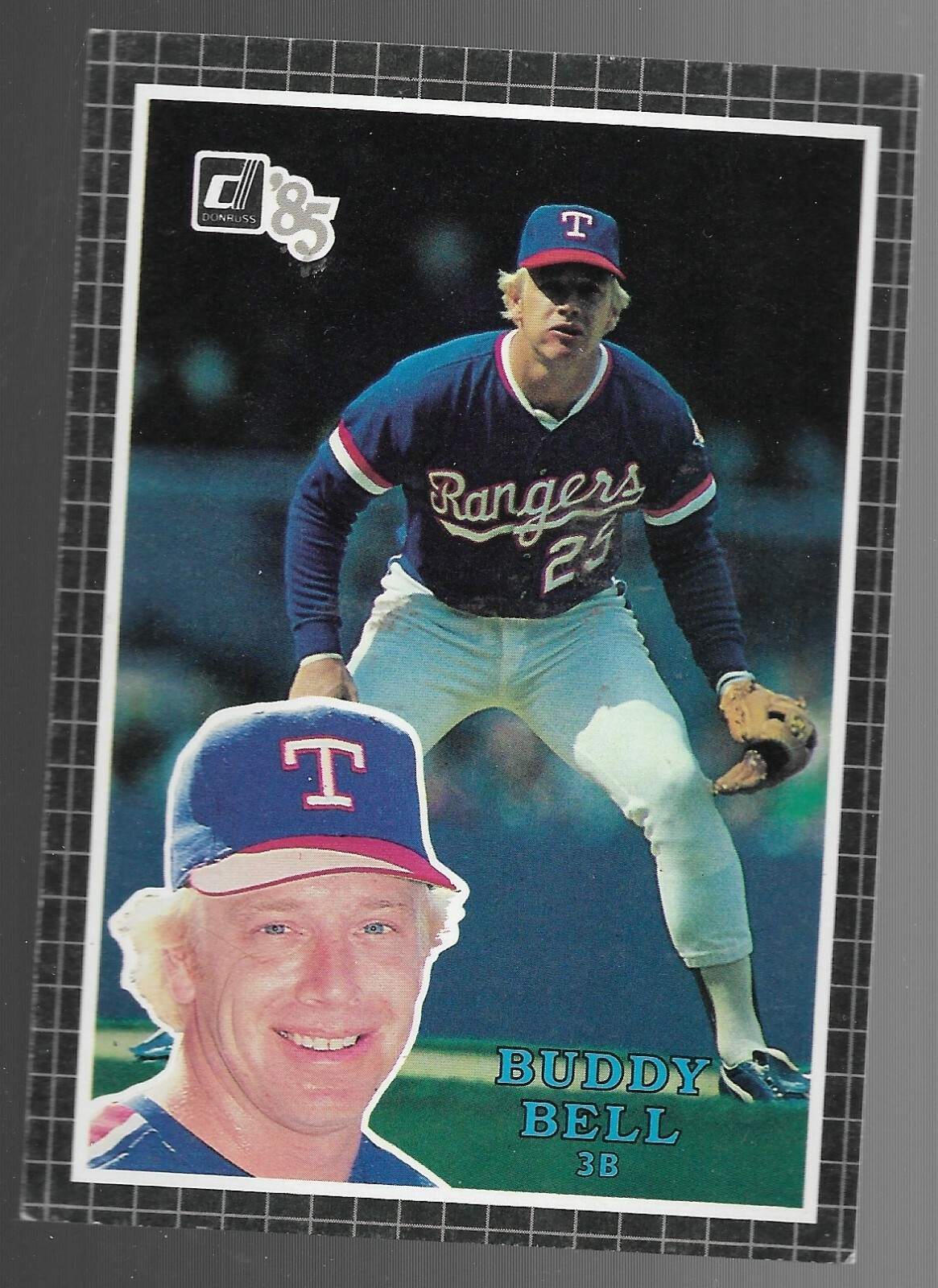 1985 Donruss Action All Stars Buddy Bell 11 Texas Rangers Baseball Card ...