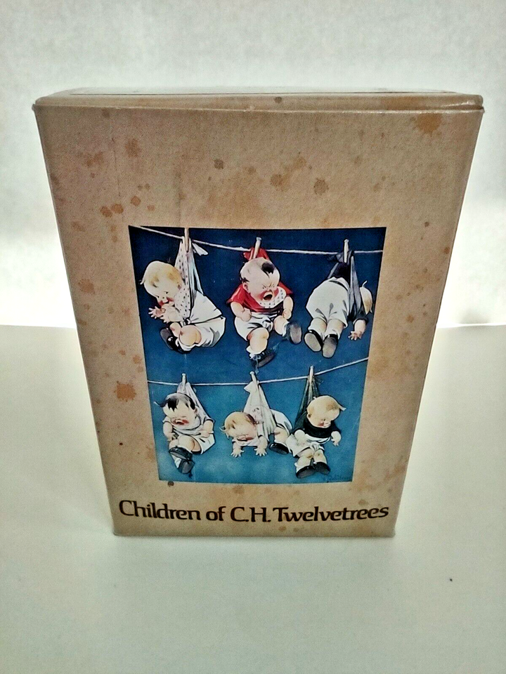 Children Of C. H. Twelvetrees Ceramic Figurine Knitting Time H 1746 ...