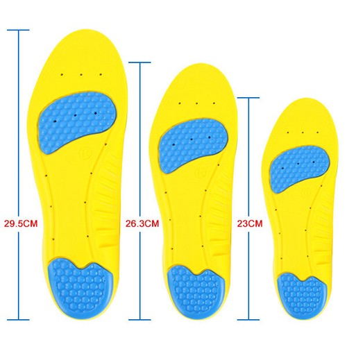 1 Pair Memory Foam Insole for Unisex Inner Sole Boot Shoe Guard Support ...