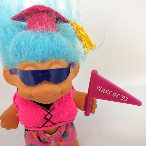 Vintage Class of '93 Graduation Troll School Graduate High School ...
