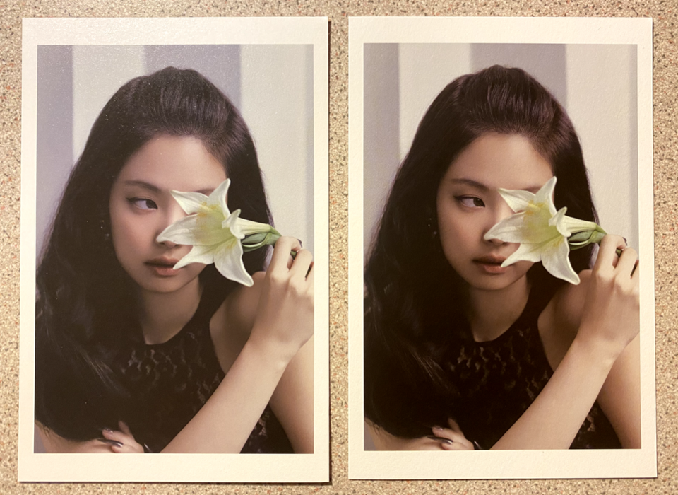 BLACKPINK JENNIE Photo postcard 2020 Summer Diary Collection uk seller ...