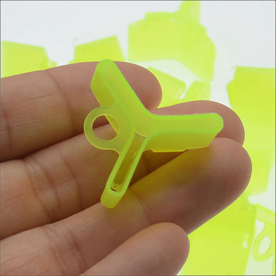 100 pcs Treble Hook Covers Holders Protector Case Fishing Lure Safety ...