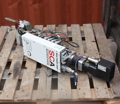 SCA Schucker Multibox sys 6000 DOSING SYSTEM shot meter servo gun ...