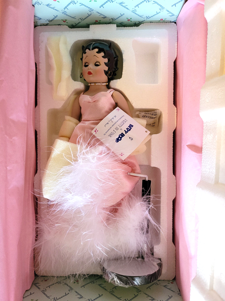 MADAME ALEXANDER BETTY BOOP PRETTY IS PRETTY IN PINK 2000 NY NY DANBURY ...