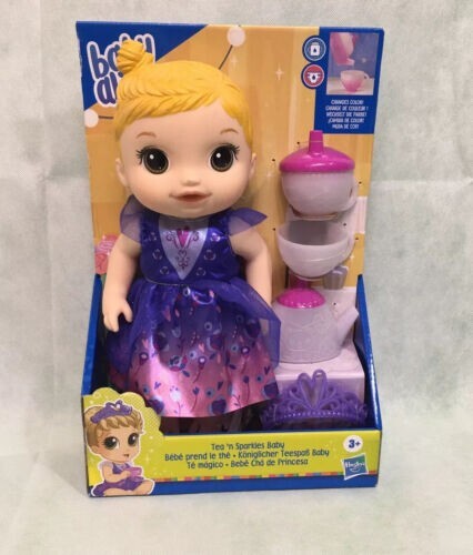 Baby Alive Tea n Sparkles Doll, Color-Changing Tea Set | eBay