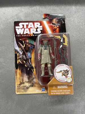 Star Wars Constable Zuvio Action Figure The Force Awakens Hasbro NEW ...