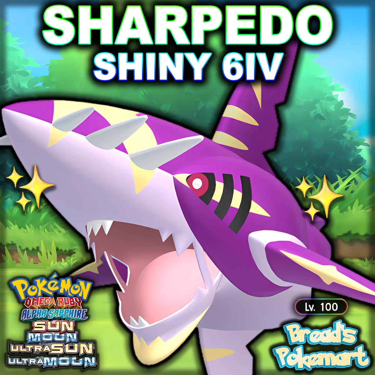 Shiny Sharpedo Pokemon X